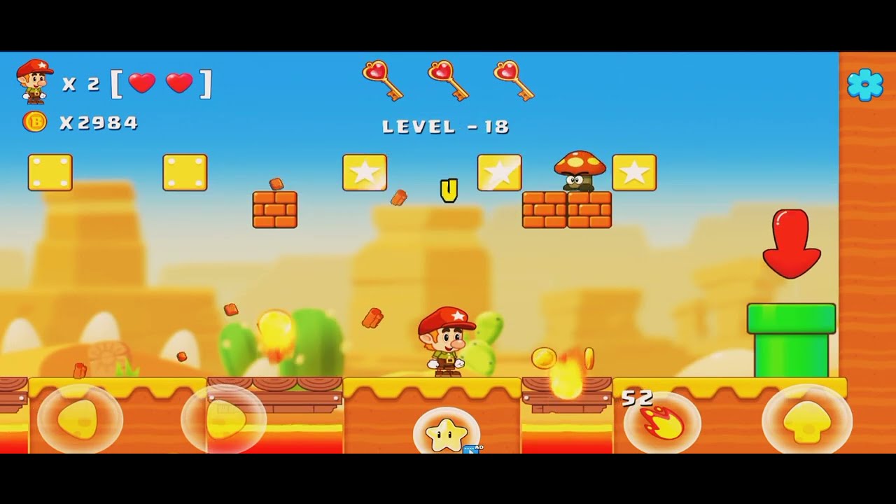 Super Billy's World (Level 18 to 20) Super Mario ADVENTURE ...