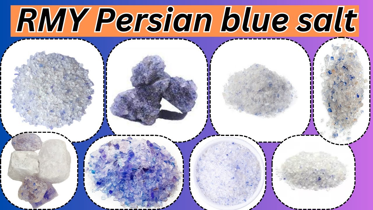 RMY Persian Blue Salt/Salt Chunks/persian blue rock salt/Benefits&Uses ...