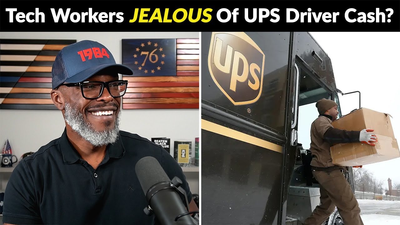 Tech Workers UPSET At UPS Drivers Making $170K! - YouTube