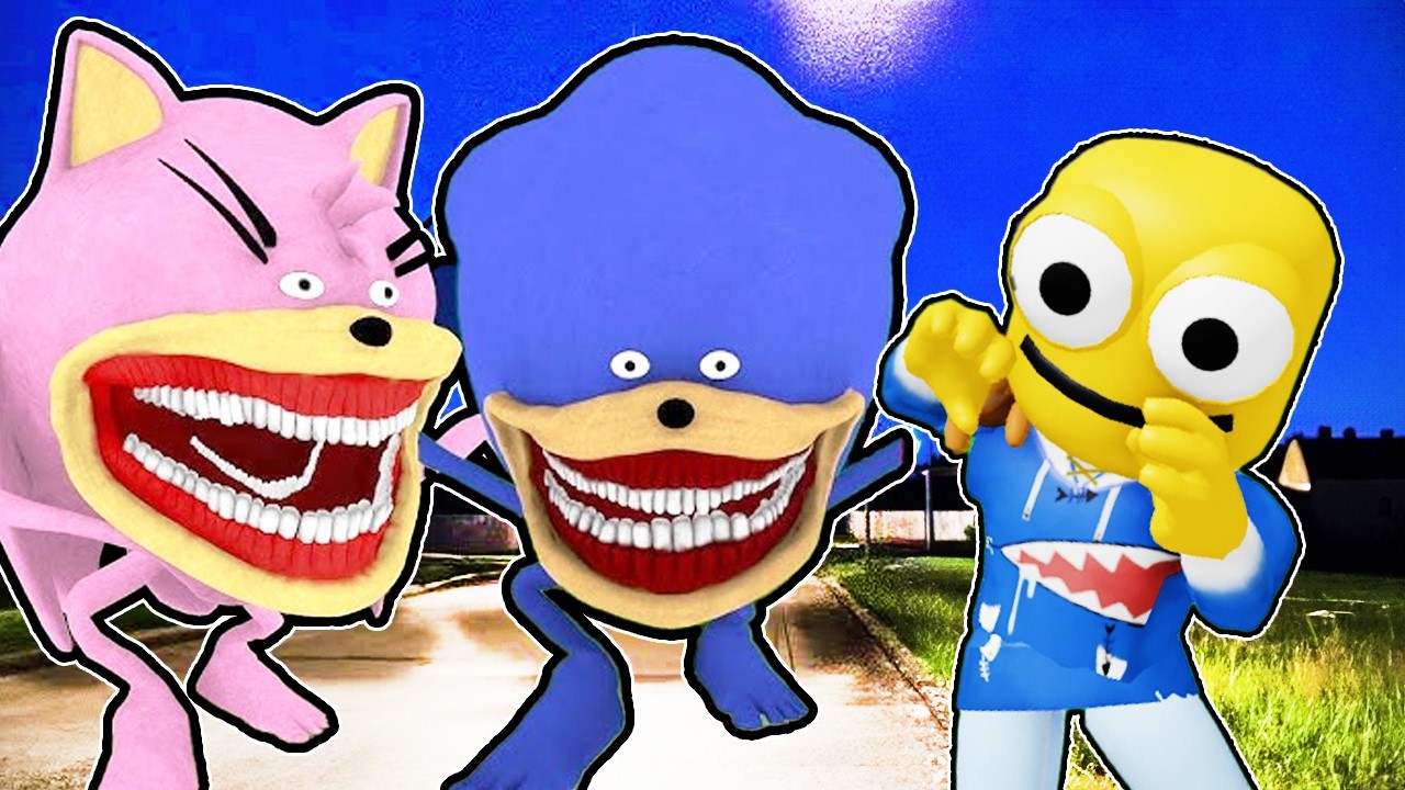 ECHAPPER A SHIN SONIC ET SA COPINE SHIN AMY (Survive Shin Sonic Run ...