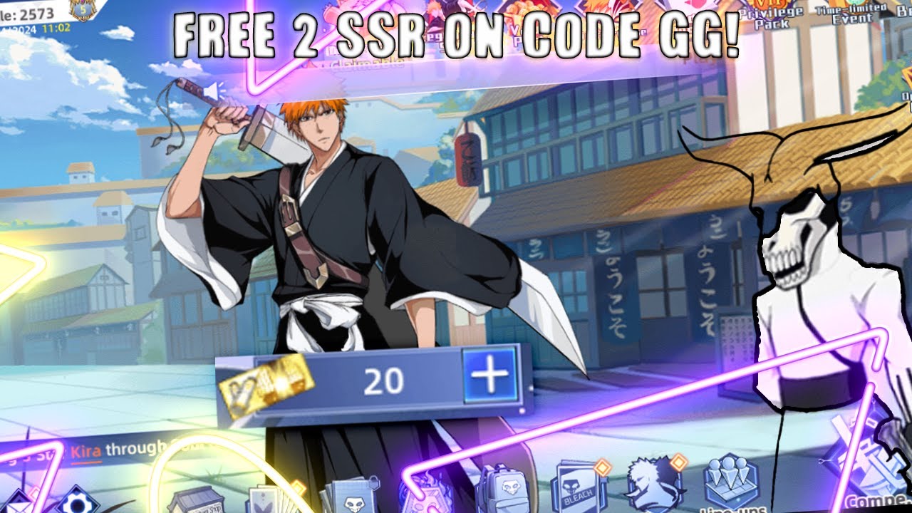 FREE 2 CODES REDEEM!KEREN PARAH! Bleach Soul Harvest - YouTube