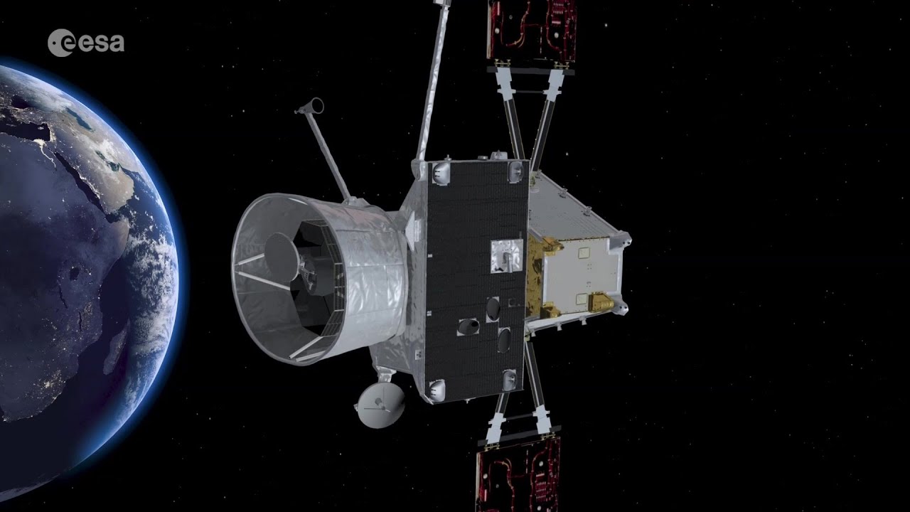 BepiColombo Mission to Mercury | Earth Flyby - YouTube
