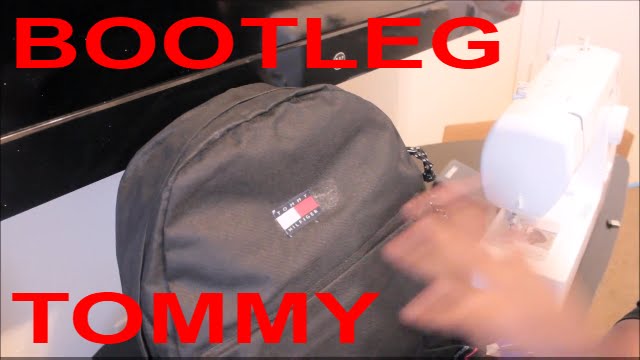 I MADE A BOOTLEG TOMMY BACKPACK - YouTube
