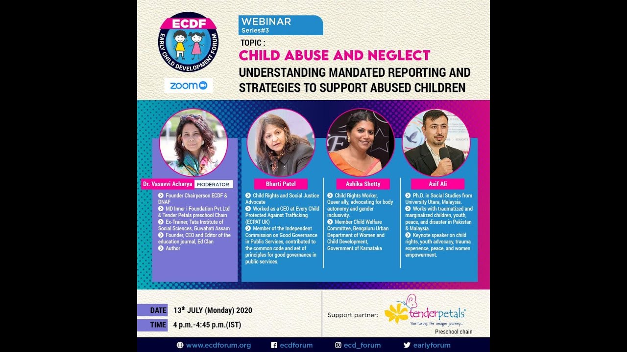 WEBINAR#CHILD ABUSE &NEGLECT:UNDERSTANDING MANDATED REPORTING ...