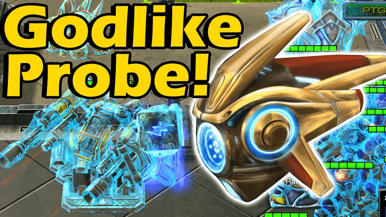 The Best Probe You've Ever Seen! Probes vs Zealots SC2 - YouTube