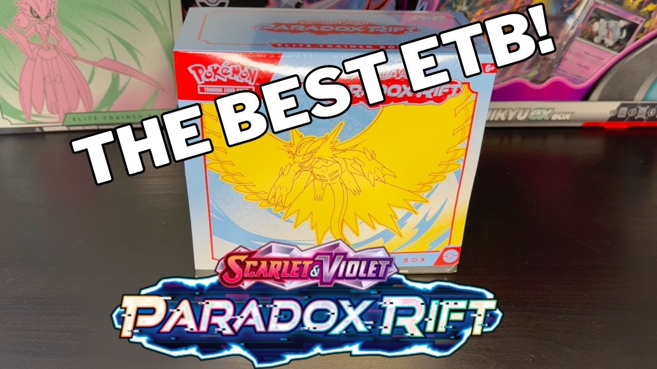 PARADOX RIFT Elite Trainer Box Roaring Moon Opening - YouTube