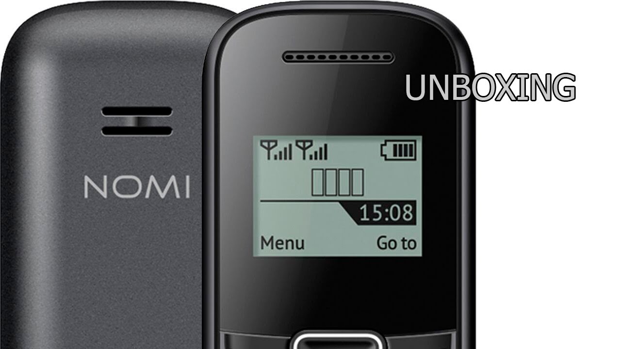 Nomi i144m. Распаковка телефона за 11 долларов/Unboxing a mobile phone ...