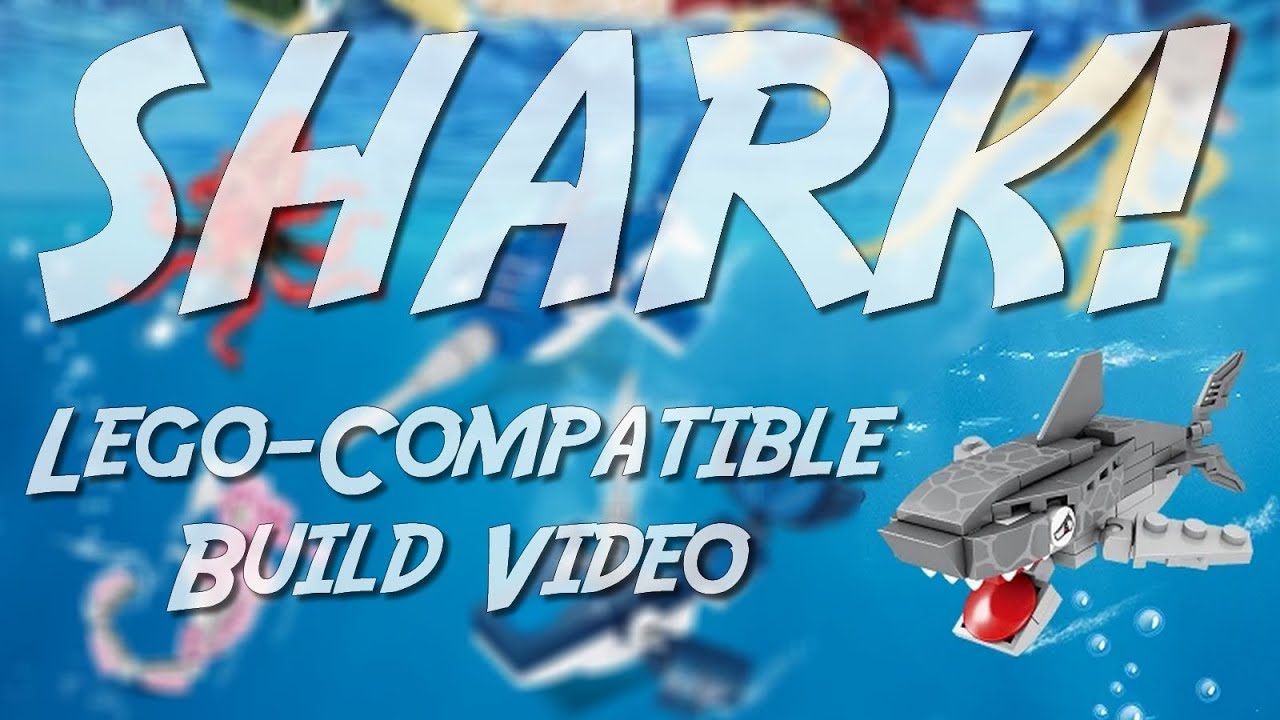 Ocean World Series Mini Model Shark Build Video [Lego Compatible] - YouTube