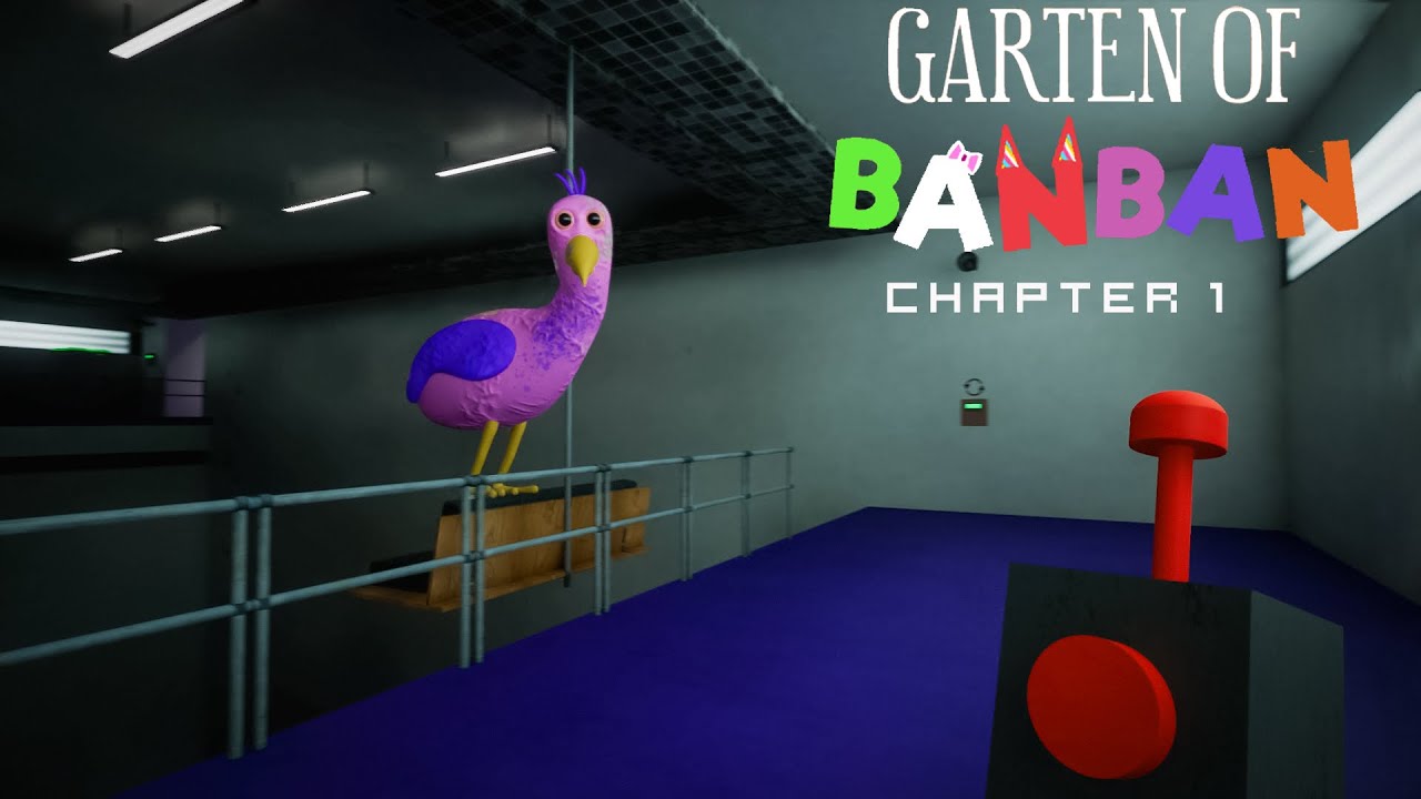 GARTEN OF BANBAN | CHAPTER 1 GAMEPLAY #1 | THIS HORROR GAME SCARED ME A ...