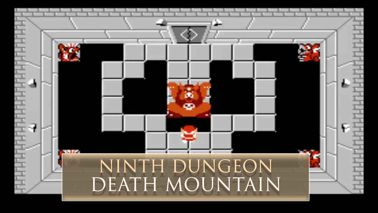 The Legend of Zelda | 9th Dungeon - Death Mountain (Final Boss: Ganon ...