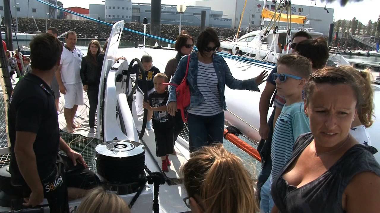 Sodebo Voile - Thomas Coville : Olivier de Kersauson baptise Sodebo ...