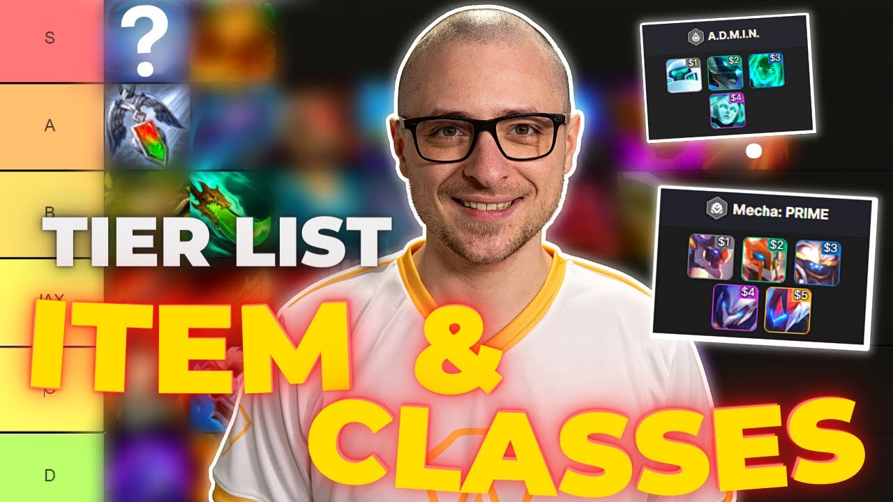 TIER LIST SET 8 TFT | Les meilleurs ITEMS & CLASSES actuellement ...