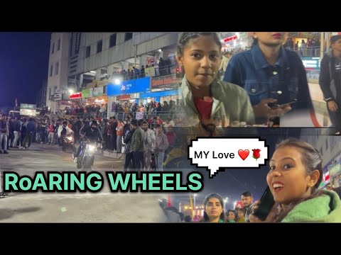 ROARING WHEELS/MINAL BHOPAL 🛞🏍️|| CUTE 🥰 GIRLS REACTION😱#cutebaby ...
