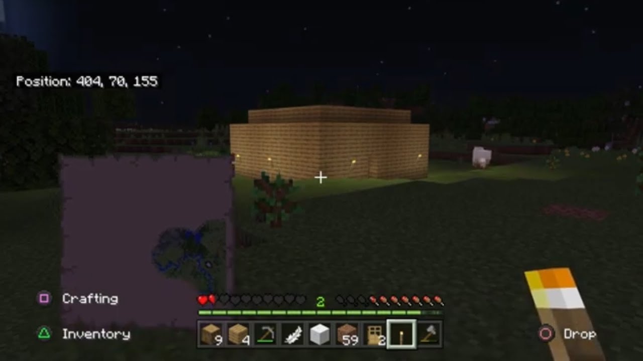 Quest: build shelter ||minecraft ep 1 - YouTube