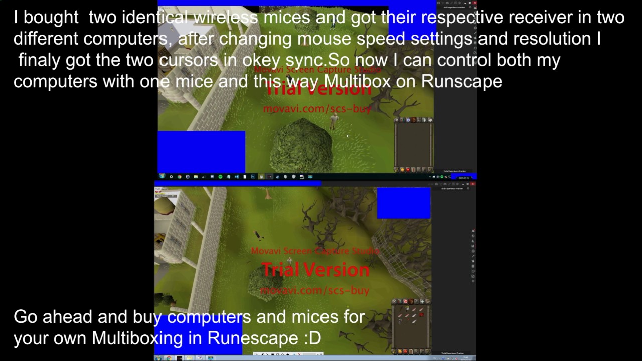 MultiBoxing on Runescape - YouTube
