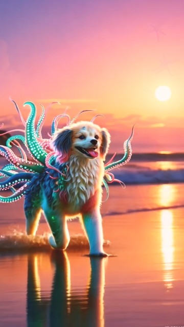 Dog 🐕 and octopus 🐙 combined mind blowing result of the #animals - YouTube