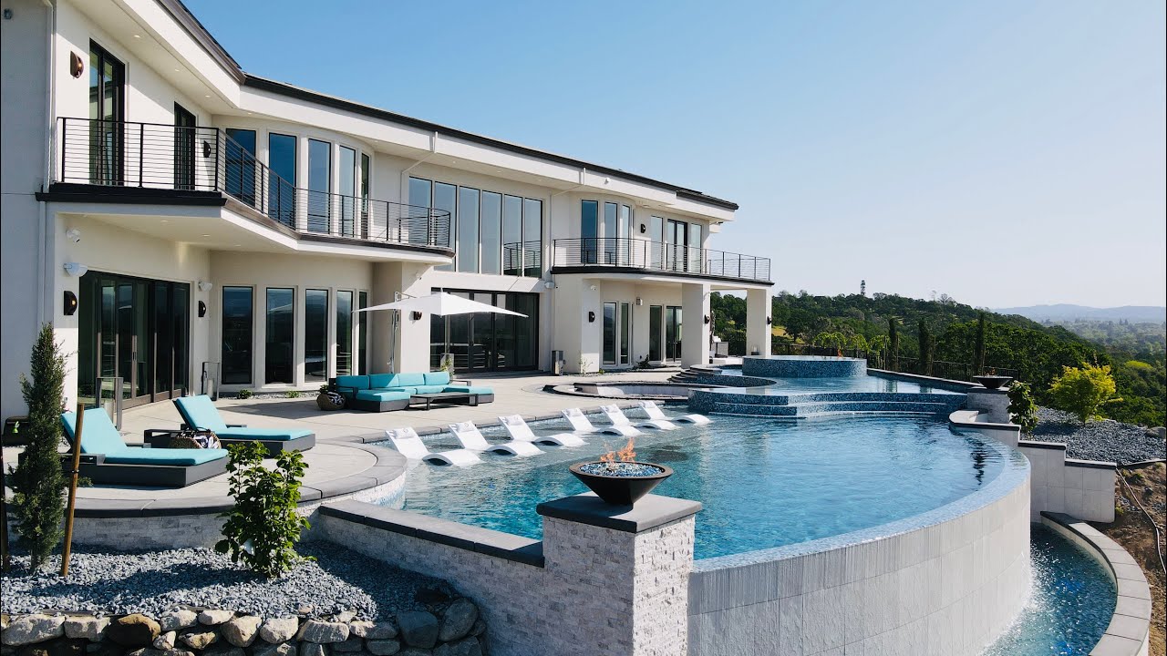 Extravagant Pool with a View - YouTube