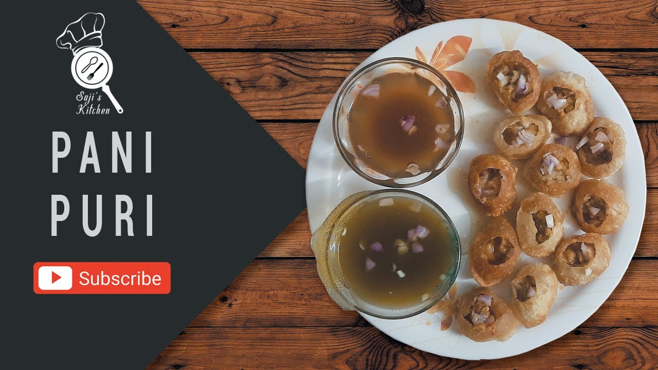 Panipuri Recipe With 3 Types Of Stuffing And 2 Types Of Pani- Step By ...