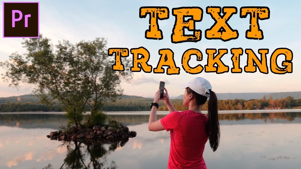 วิธีทำ EFFECT TEXT TRACKING ตัวหนังสือง่ายๆ | Premiere Pro CC 2019 ...