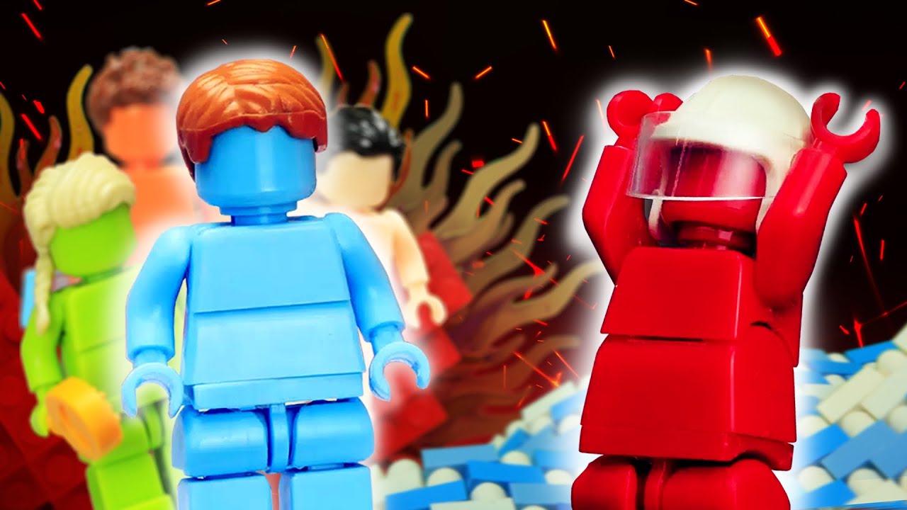 Lego In Real Life The Last Character that Appeared is Red | 5 Bros Lego ...