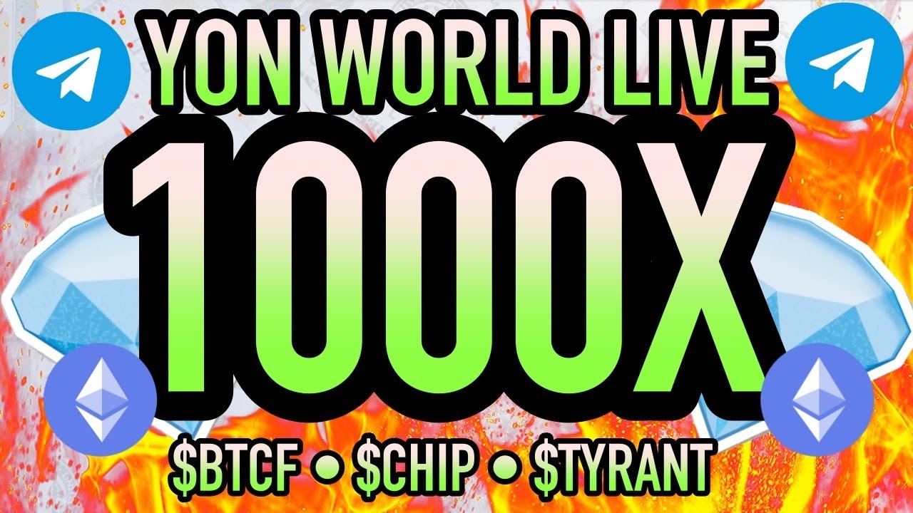 🔴 SATURDAY NIGHT LIVE • 1000X CRYPTO GEMS | $BTCF • $CHIP • $TYRANT 🔴 ...