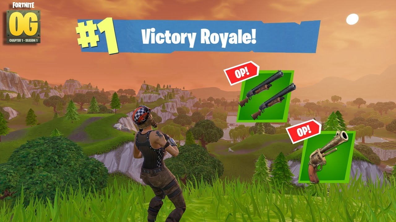 fortnite og "RENEGADE RAIDER" gameplay | og fortnite chapter 1 season 1 ...