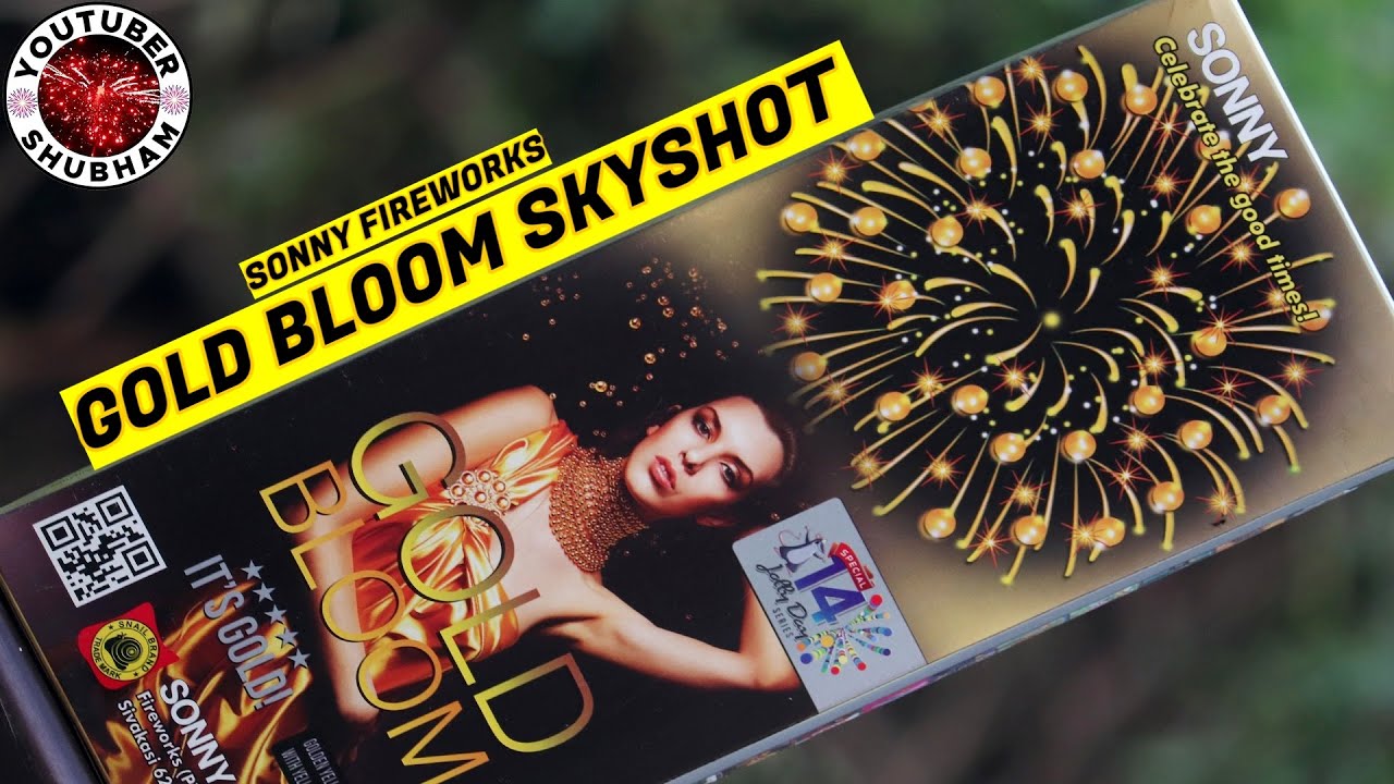GOLD BLOOM from Sony Fireworks - Fantastic Skyshot for Diwali - YouTube