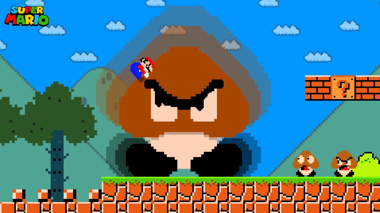 Cat Mario: Everything turn to Tiny in Super Mario Bros.! - YouTube