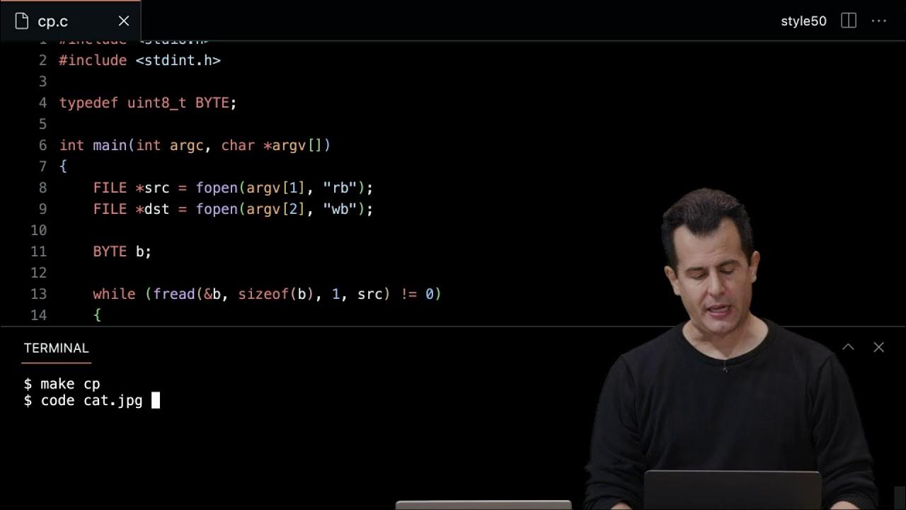 CS50 Fall 2023 - Lecture 4 - Memory (live, unedited) - YouTube
