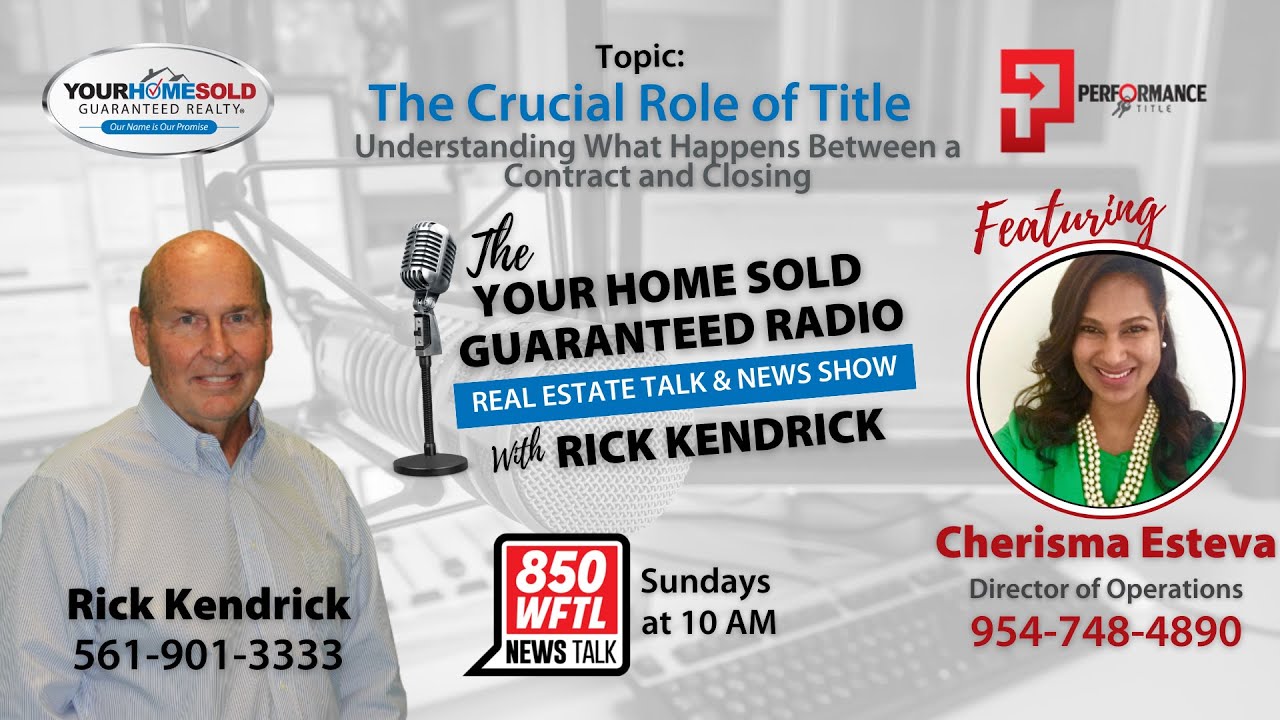 📢 The Crucial Role of Title Companies Rick Kendrick Palm Beach Real ...