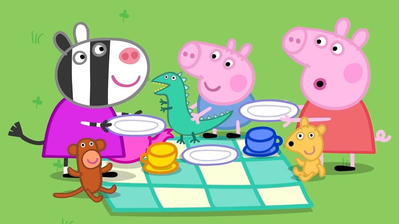 Heo Peppa | gấu bông dã ngoại | Phim Hoạt Hình Cho Trẻ Em - YouTube