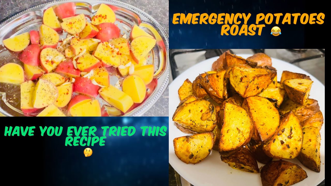Emergency potatoes roast😂Have you ever tried this recipe 🤔by Billi’s uk ...