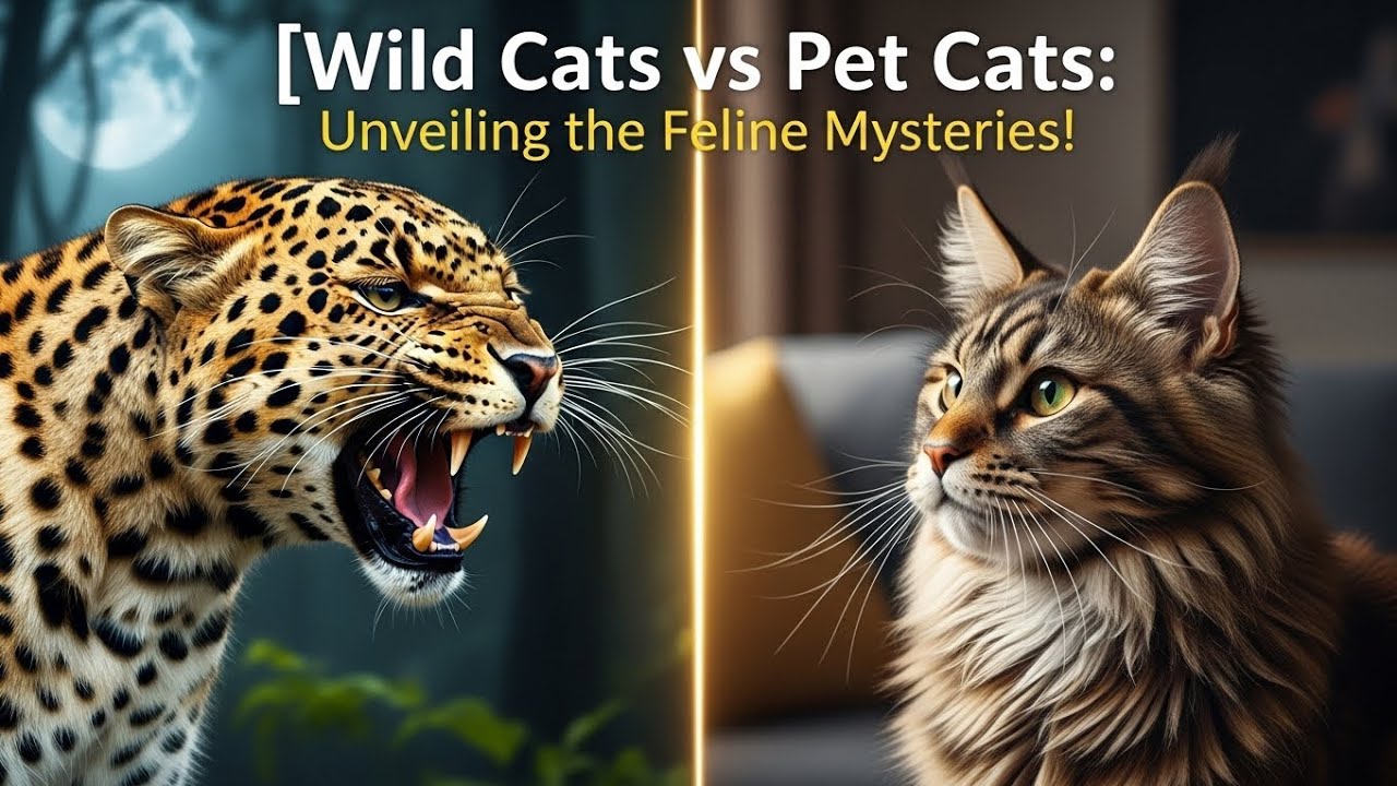 Wild Cats vs Pet Cats: Unveiling the Feline Mysteries! - YouTube