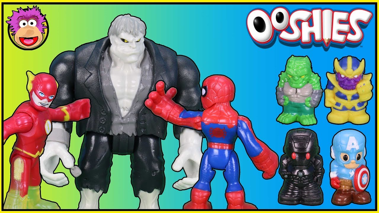 Ooshies DC Comics Series 2 - SPIDERMAN and THE FLASH rescue Ooshies ...
