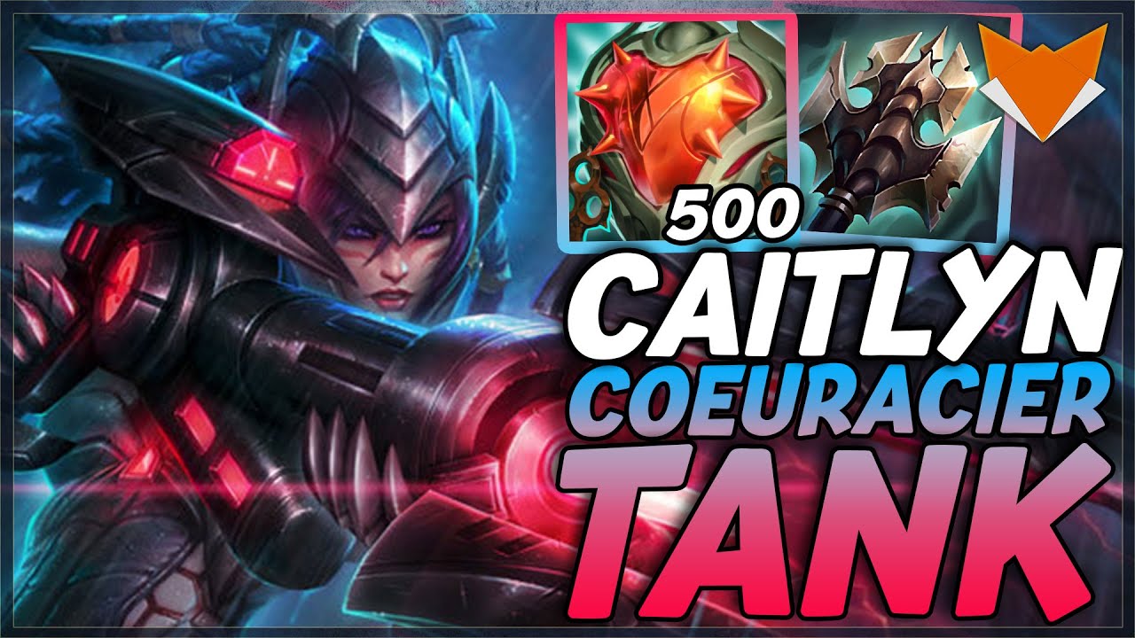 CAITLYN TANK : JE SUIS TROP TANKY | League of Legends - ARAM - YouTube