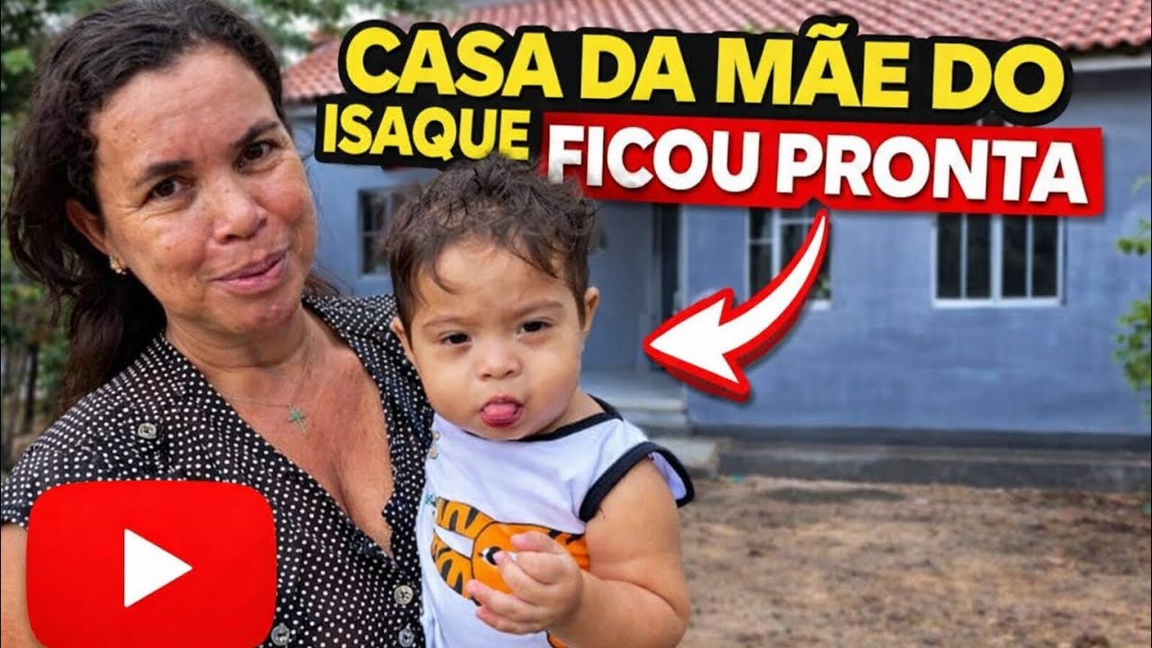 Mãe de Isaque, a casa ficou linda toda rebocada 😱@ElizeuSilvaTV - YouTube