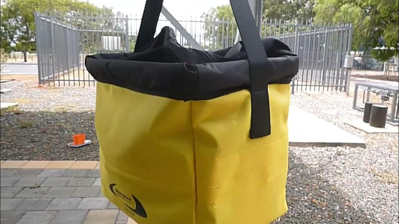 Why are lanyards not doing the job of stopping drops? Wingman rope access bags have a theory ...