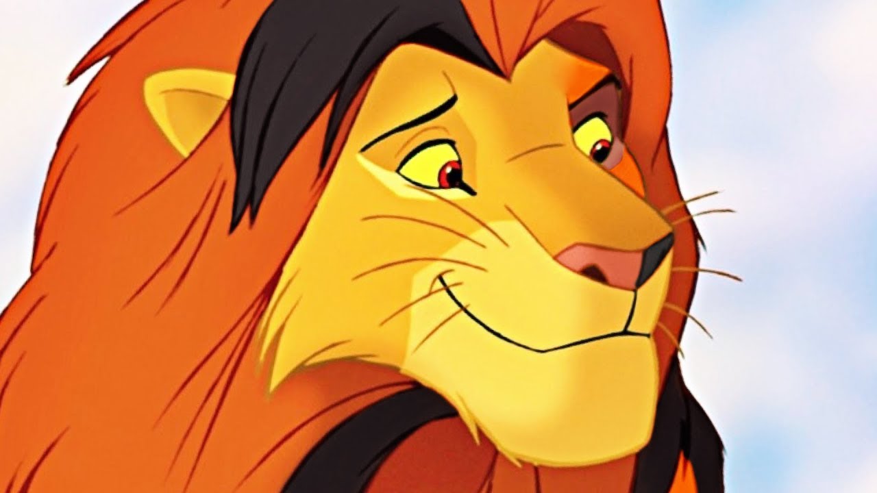 SIMBA with SCAR'S fur and makeup! - YouTube