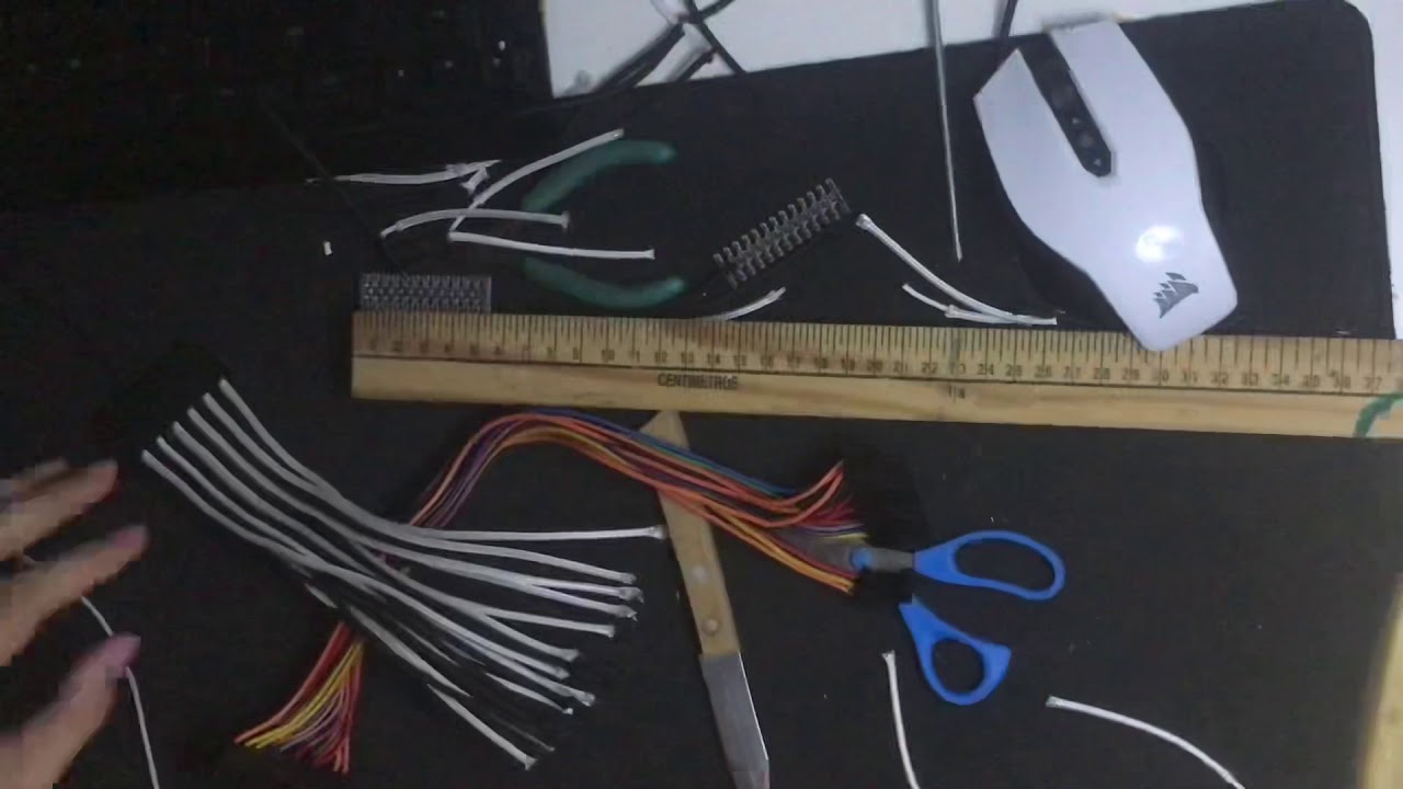 Custom psu cable (itx pc) - YouTube