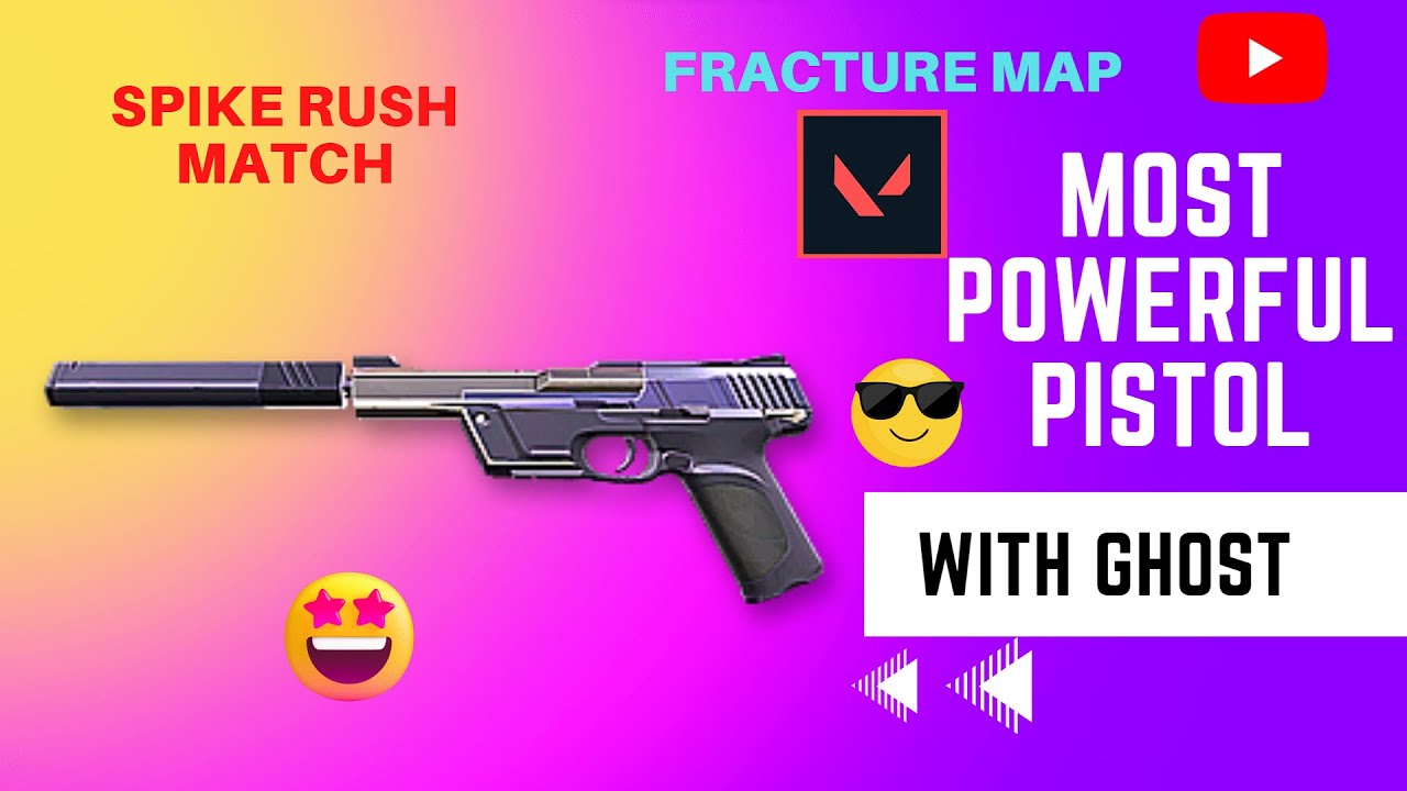 How a PISTOL can be a powerful weapon in Valorant || Ghost Gun Gameplay ...