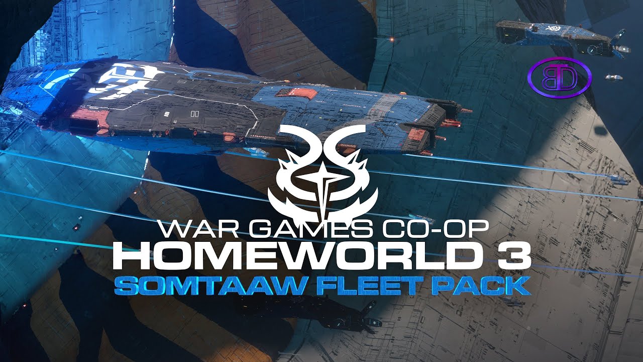 Homeworld 3 - War Games Somtaaw Fleet NEW DLC #12 - YouTube