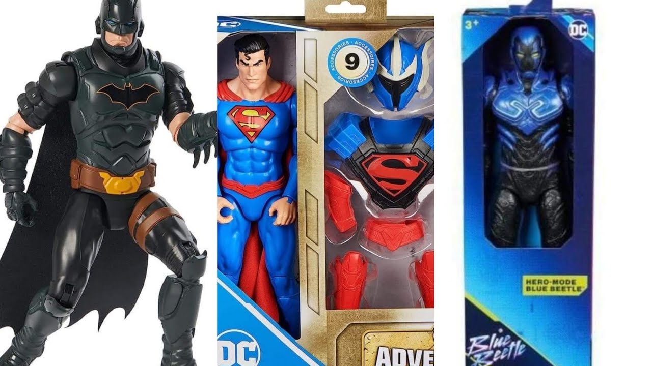 💥bomba nuevas figuras de spin Master/blue beatle /Batman/black Adam 💥 ...