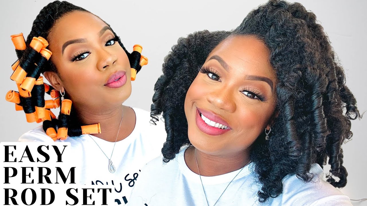 Easy Perm Rod Set | Natural Hair - YouTube