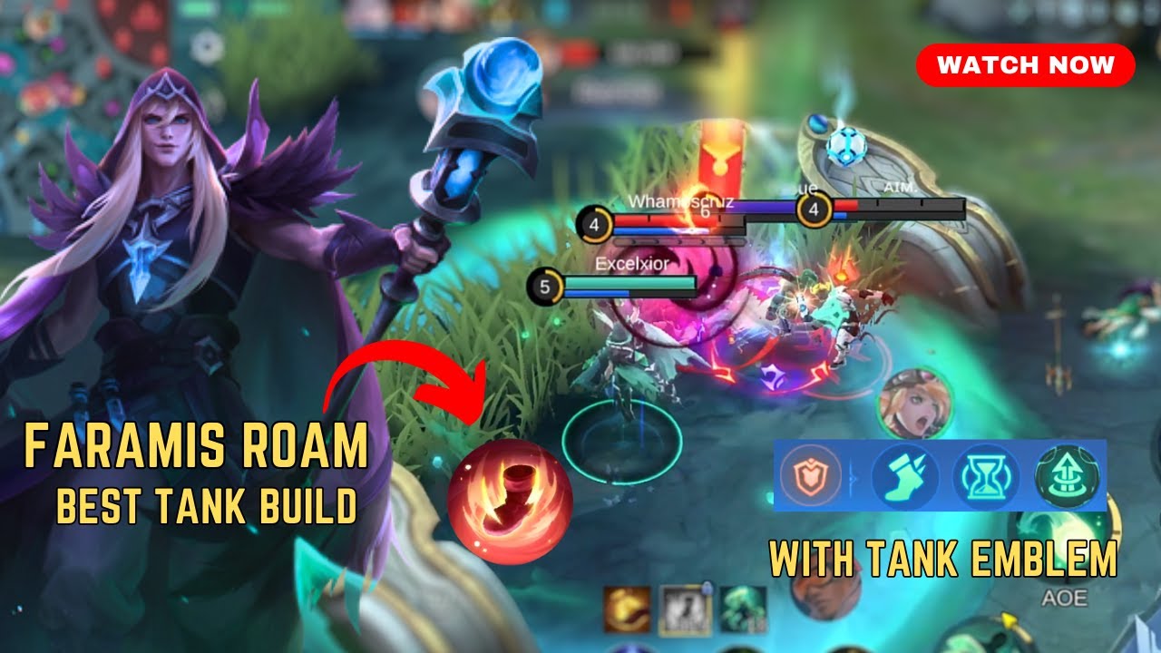 Faramis Best Roam Build And Emblem 2023 | Faramis Gameplay - Mobile ...