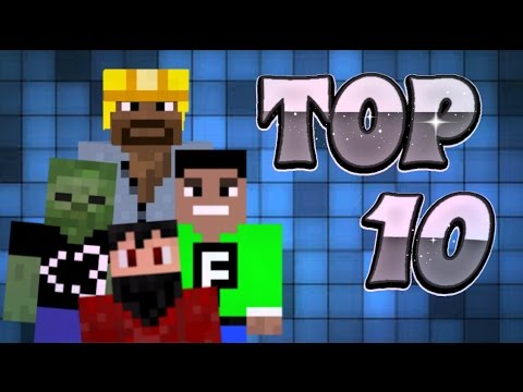 TOP 10 Favorite minecraft youtuber intros(sry for bad editing) - YouTube