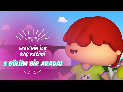 Ekee'nin İlk Saç Kesimi ✂🧑 Leliko ve Pisi İle 3 Bölüm Bir Arada | Düşyeri