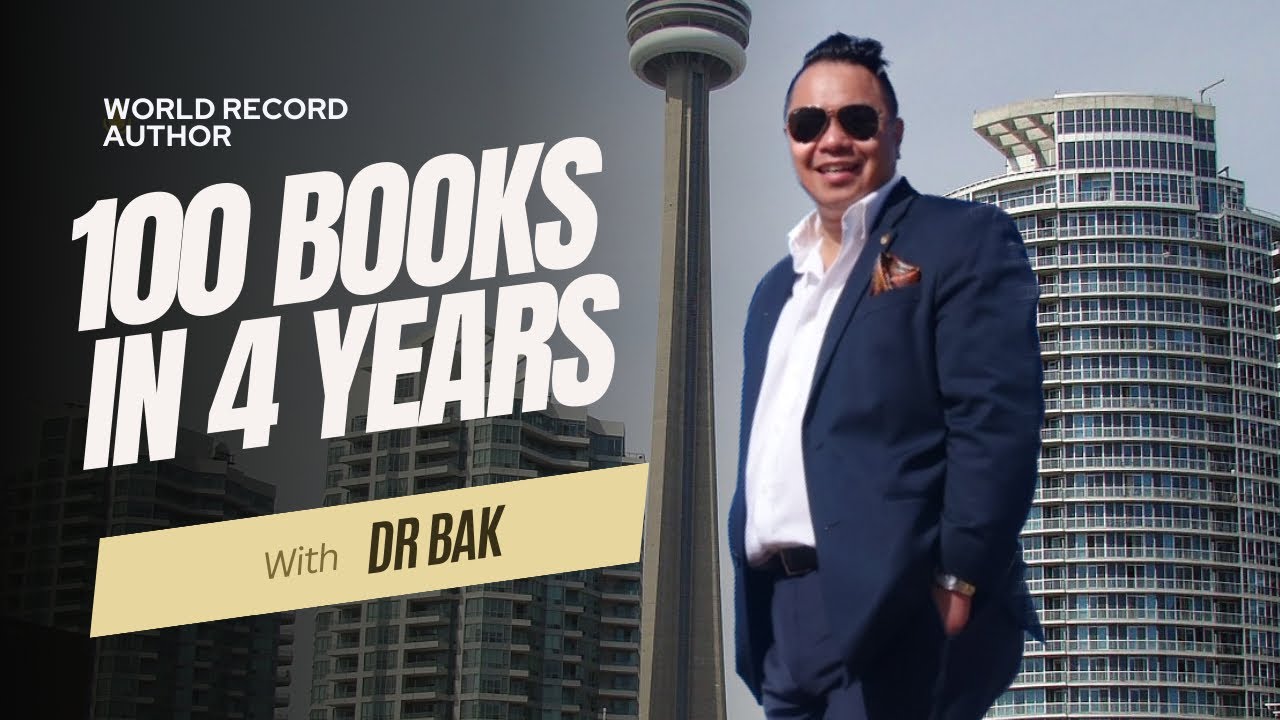 Dr. Bak's Remarkable Journey: 100 Books in 4 Years! - Interviewed by ...