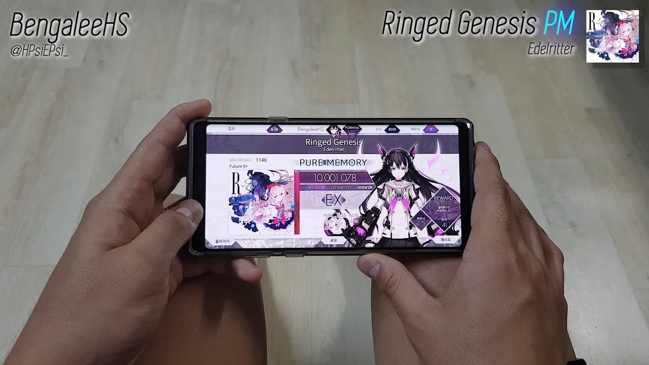 [Arcaea] Ringed Genesis FTR 10+ PM (Thumb Play) - YouTube