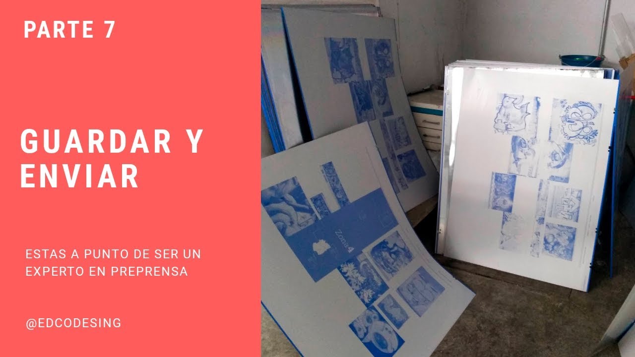 PARTE 7 Guardar Curso de PrePrensa offset - YouTube