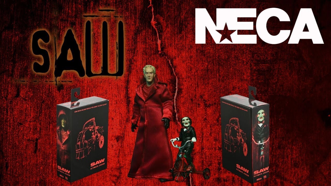 Neca Ultimate Jigsaw announcement! (Red Robe) Haulathon Exclusive! My ...